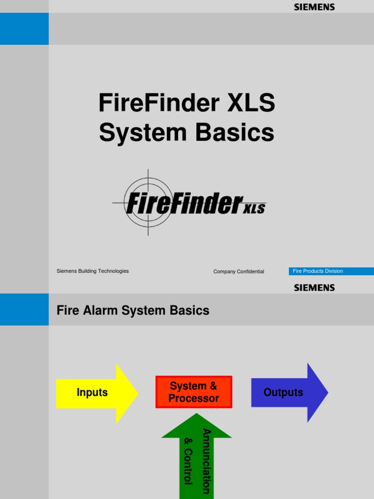 FireFinder XLS System Basics (12!10!04) 1 | Download Free PDF ...