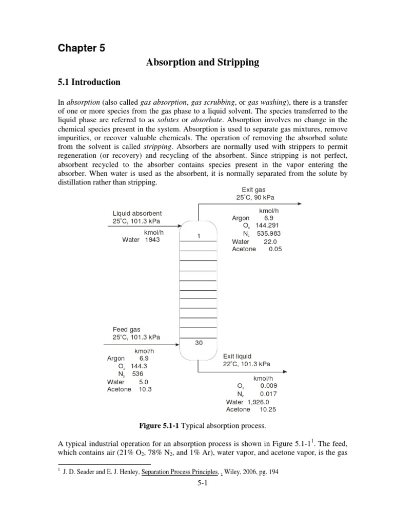 Chap5 1 | PDF | Absorption (Chemistry) | Solution