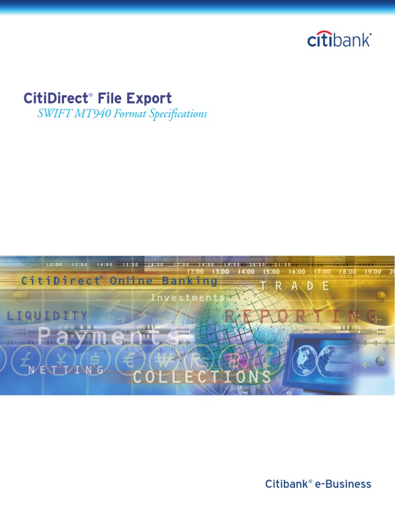 Swift MT 940 New | PDF | Debits And Credits | Computing