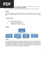 Rubber Handbook: Types and Properties | PDF | Elastomer | Plastic