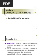 Control Chart Constants and Formulas | PDF | Statistical Analysis | Teaching Mathematics