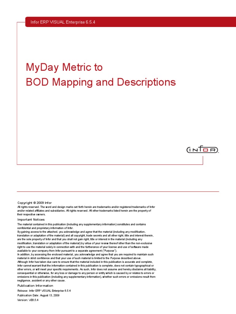 Metric Bod Mapping Descriptions | PDF | Accounts Payable | Voucher