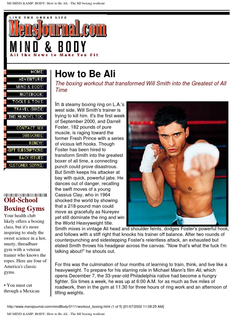 Boxing Workout | PDF | Weight Training | Individual Sports