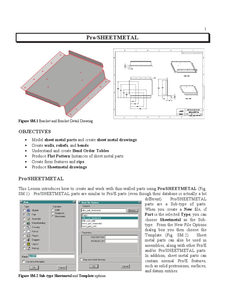 Pro Sheetmetal LESSON | PDF | Sheet Metal | Extrusion