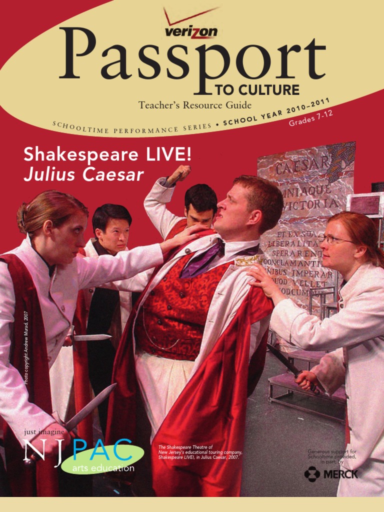 Julius Caesar Guide | PDF | Marcus Junius Brutus The Younger | William ...