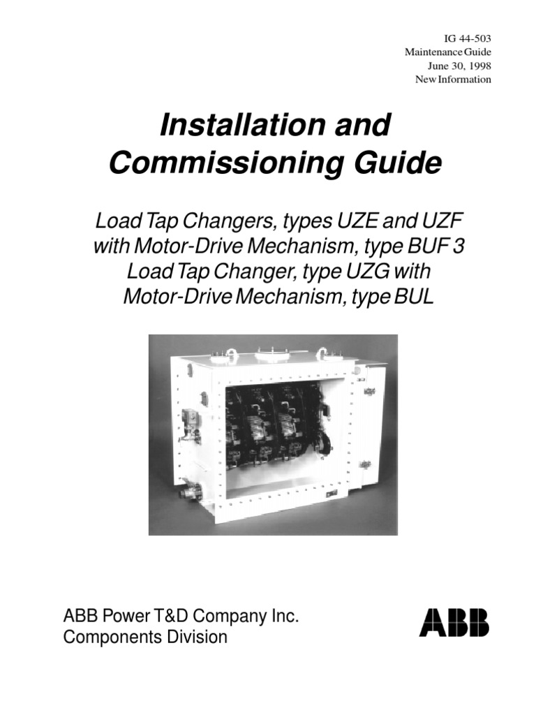 Commissioning of Power Transformer | PDF | Switch | Transformer