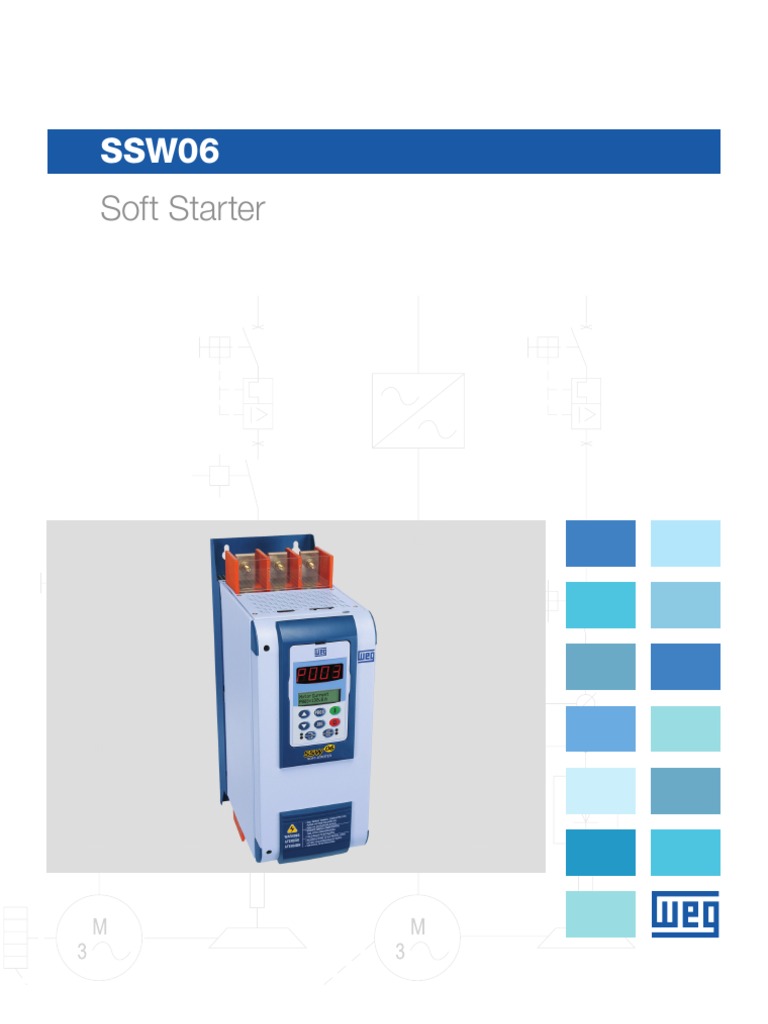WEG SSW 06 Soft Starter Usassw06 Brochure English | PDF | Power Supply | Mains Electricity