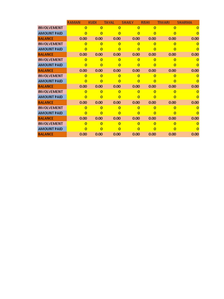 Calculation Sheet | PDF