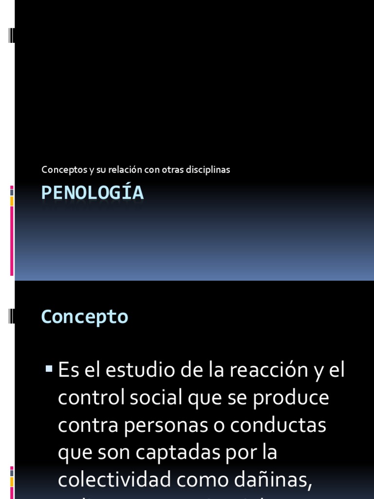 Introducción a la Penología y sus Principios | PDF | Castigos | Derecho ...
