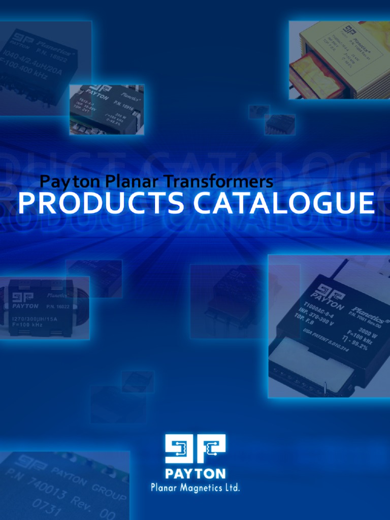 Payton Planar Full Catalog | PDF | Printed Circuit Board | Transformer