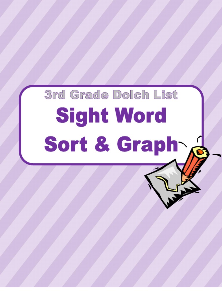 Sight Word Sort and Graph Word Study Station | PDF | Communication ...