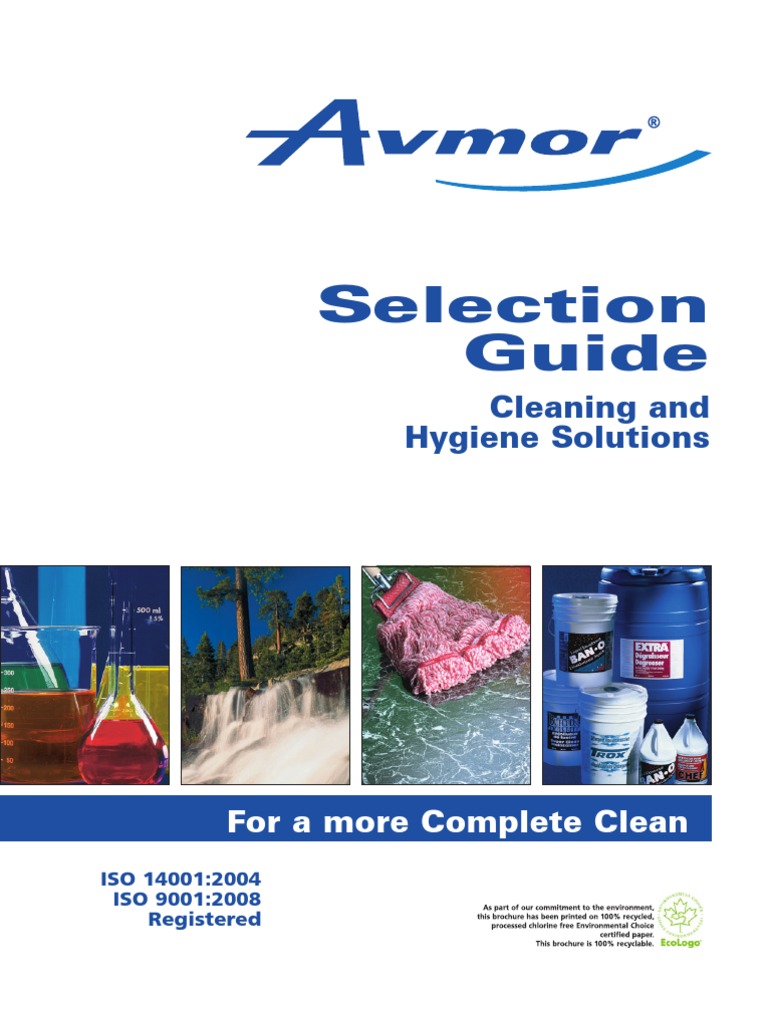 Selection Guide Avmor Product Catalogue 2011 | PDF | Hand Washing ...