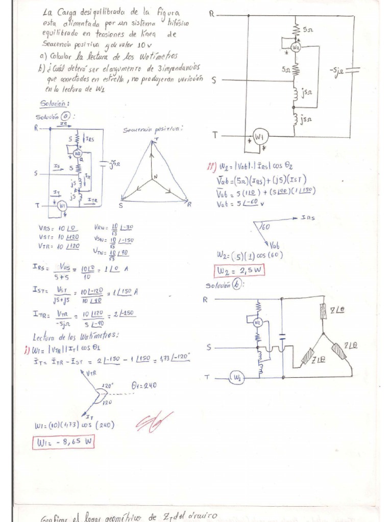 Circuitos+Electricos+II Problemas+Examenes+Finales | PDF
