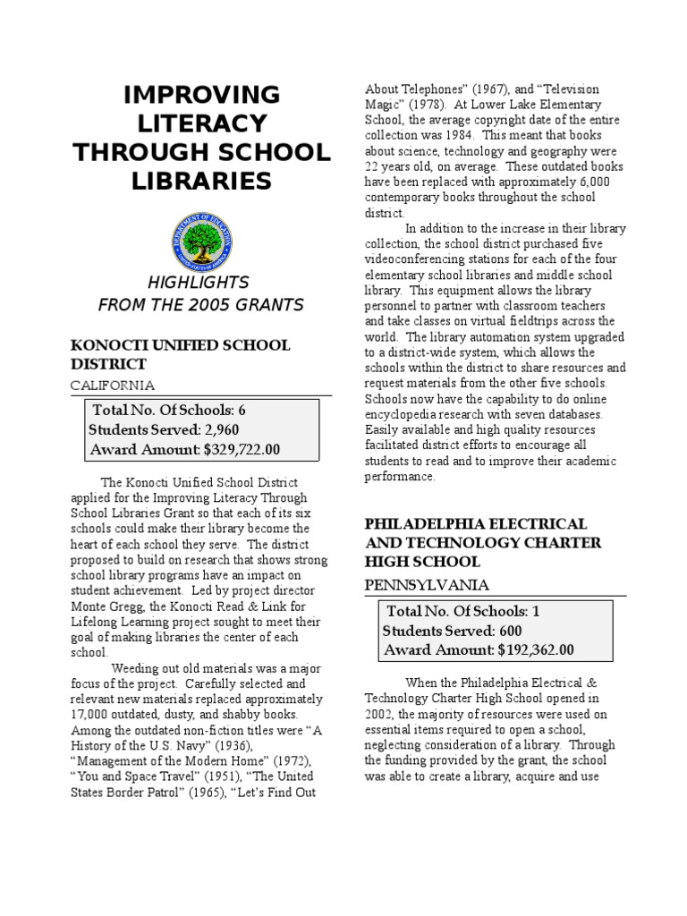 Description: Tags: Highlights05 | PDF | Schools | School Library