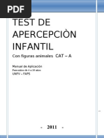 Test de Apercepción Infantil Cat | PDF