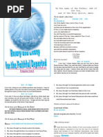 Necrological Service Program Outline | PDF | Eternal Life (Christianity ...