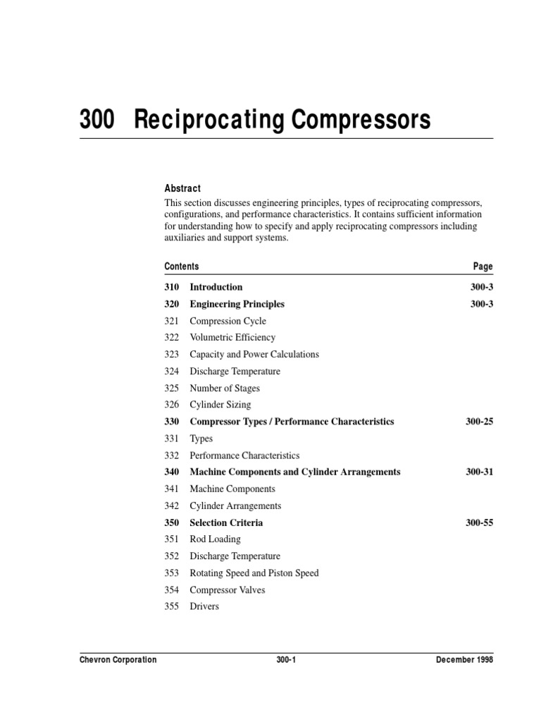Reciprocating Compressors | Gas Compressor | Piston