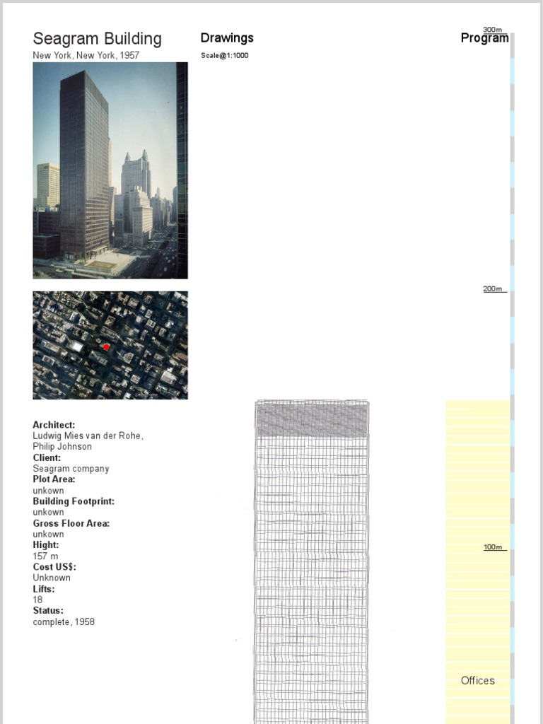 Seagram Building | PDF | New York | Architectural Design
