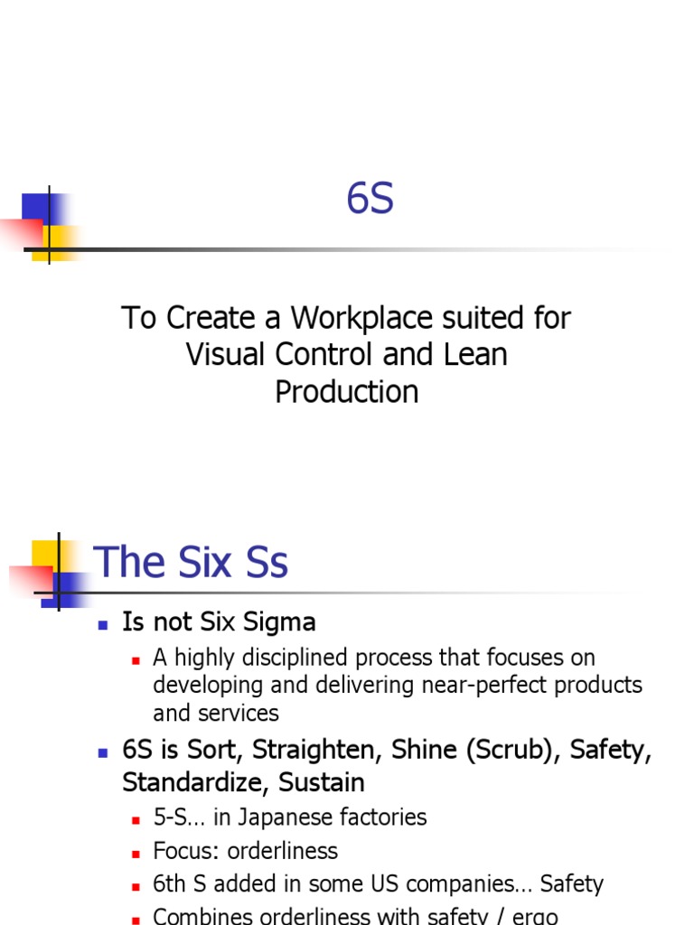 6S_Course | Lean Manufacturing | Cabinetry