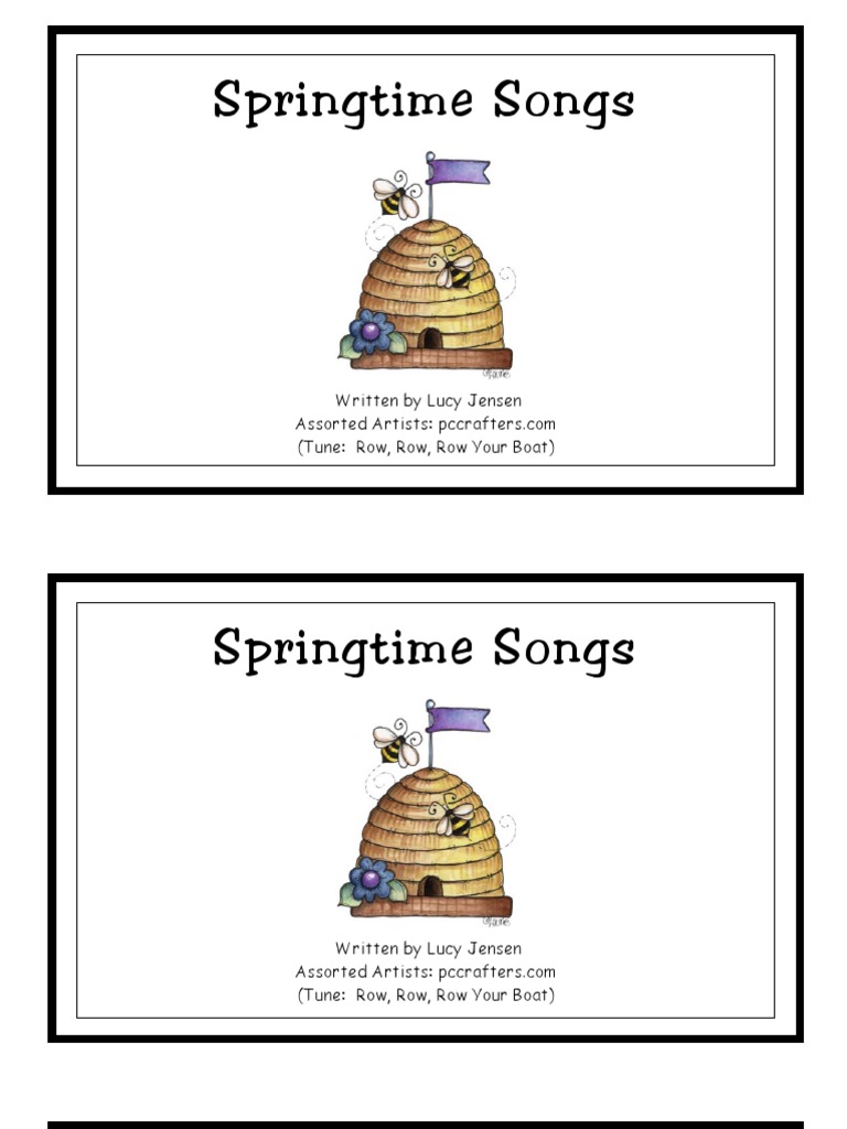 Spring Songs | PDF