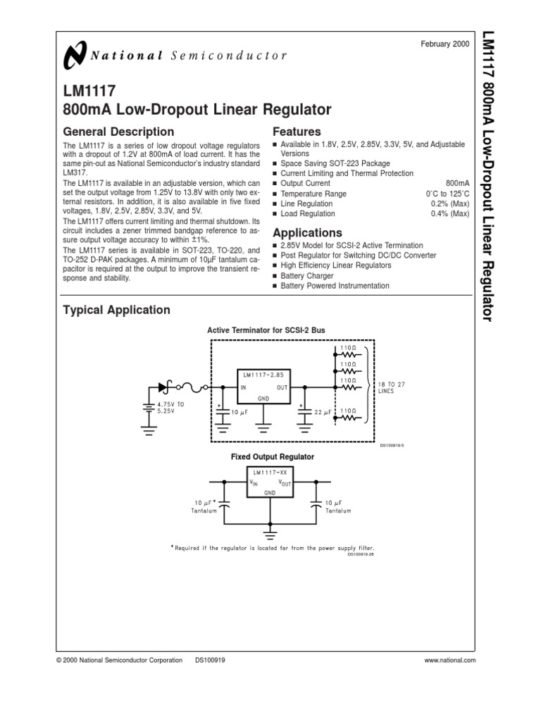 LM1117T | PDF
