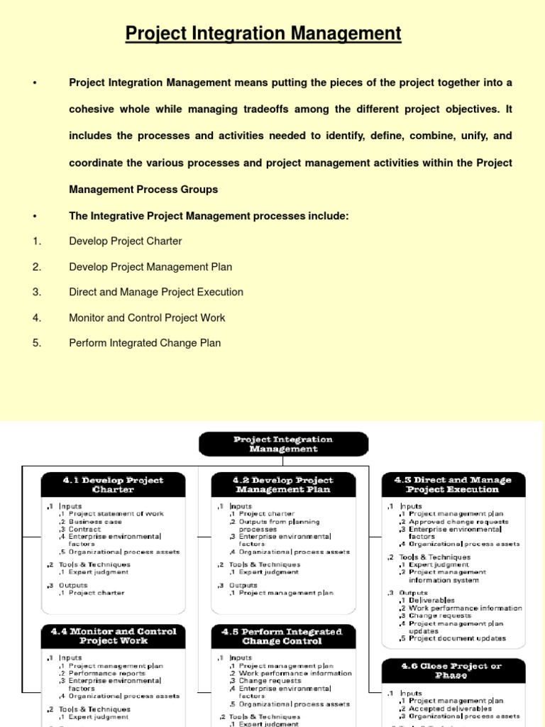 Project Integration Management Guide | PDF