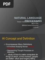 NLP PPT Presentation | PDF | Word | Speech