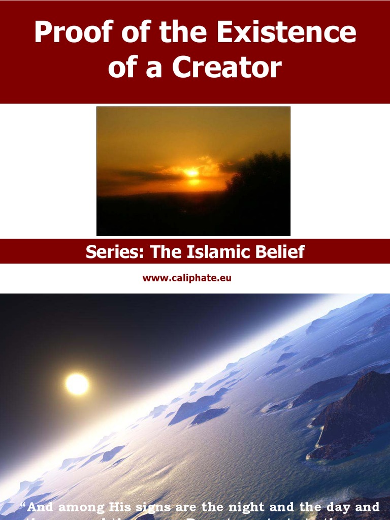Rational Proof of God's Existence | PDF | Philosophy | Science ...
