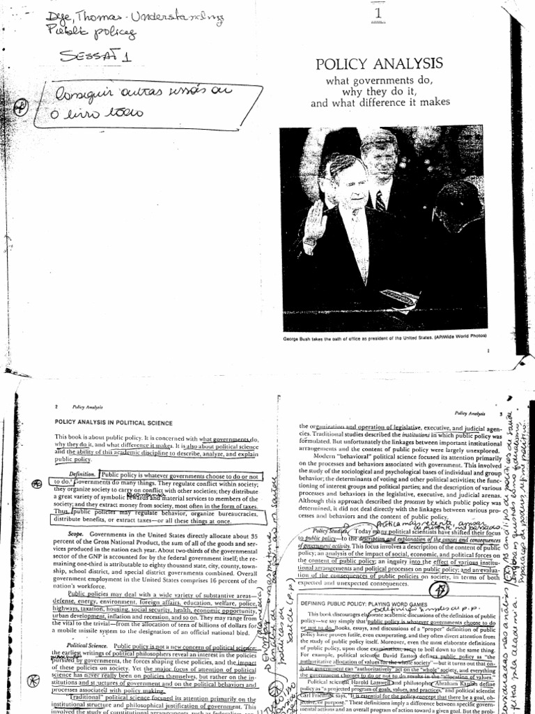 Policy Analysis - Thomas Dye | Download Free PDF | Desegregation Busing ...