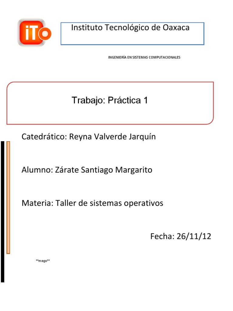 Practica Tso | PDF | Sistema de archivos | Archivo de computadora