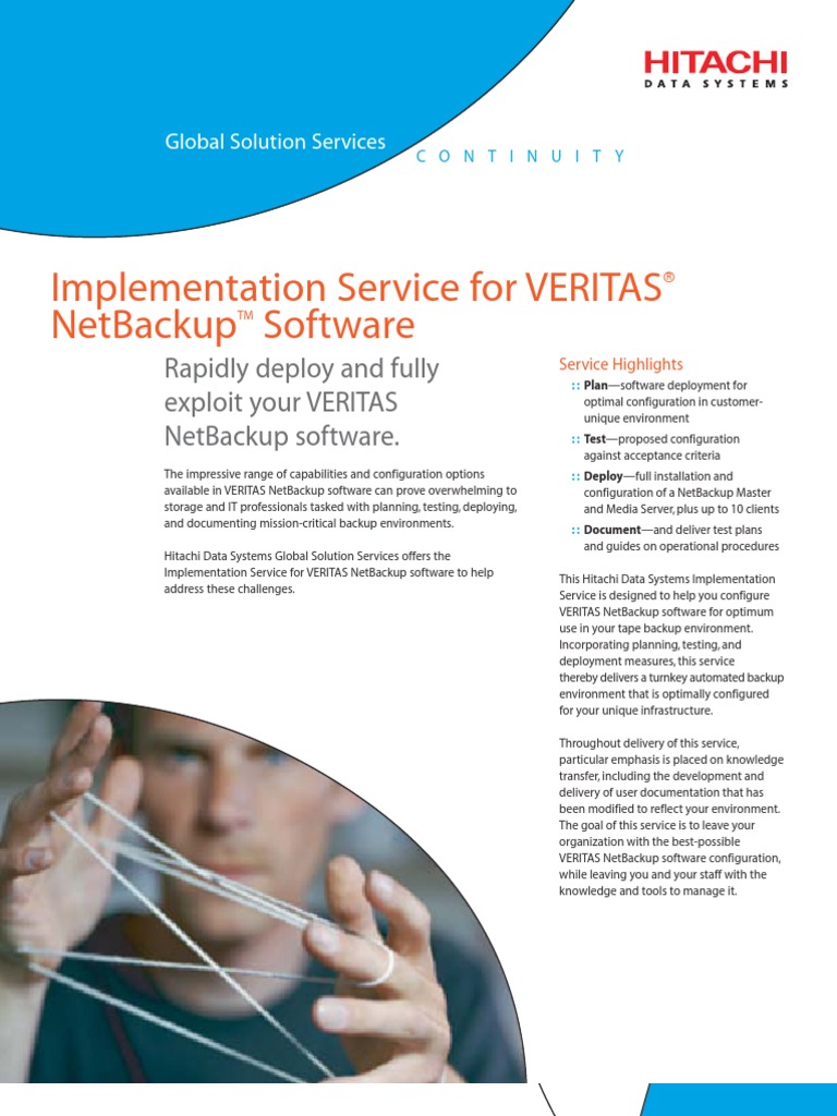 Implementation Service For Veritas Netbackup Software | PDF | Trademark | Backup