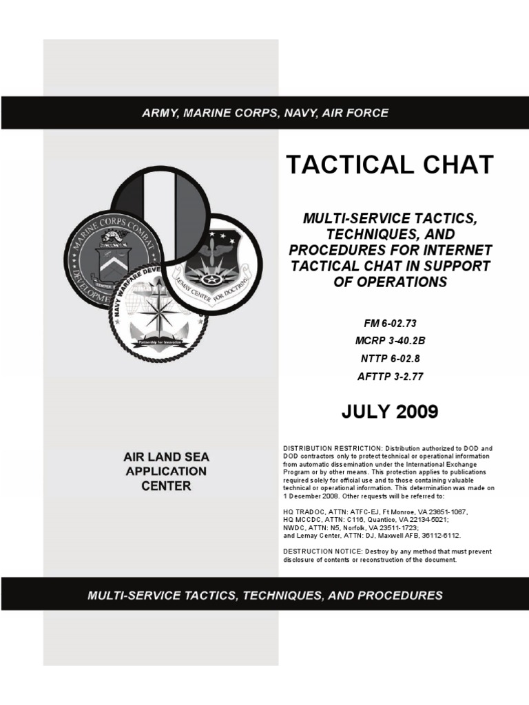 MTTP TacticalChat | PDF