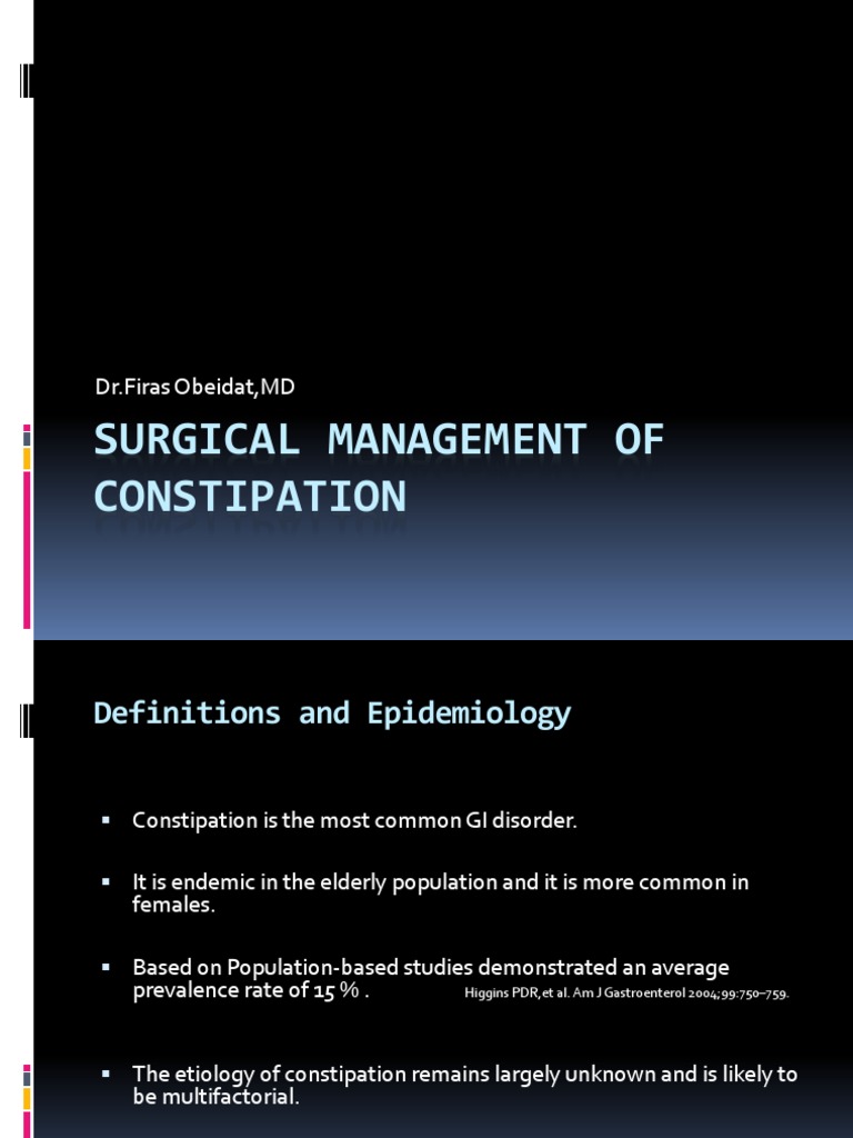 Constipation | PDF | Constipation | Digestive Diseases