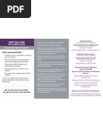 ORR National Call Center - Pocket Information Spanish | PDF