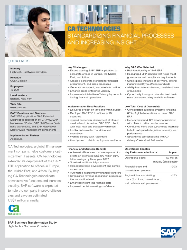 SAP Implementation Case Study | PDF | Sap Se | Enterprise Resource Planning