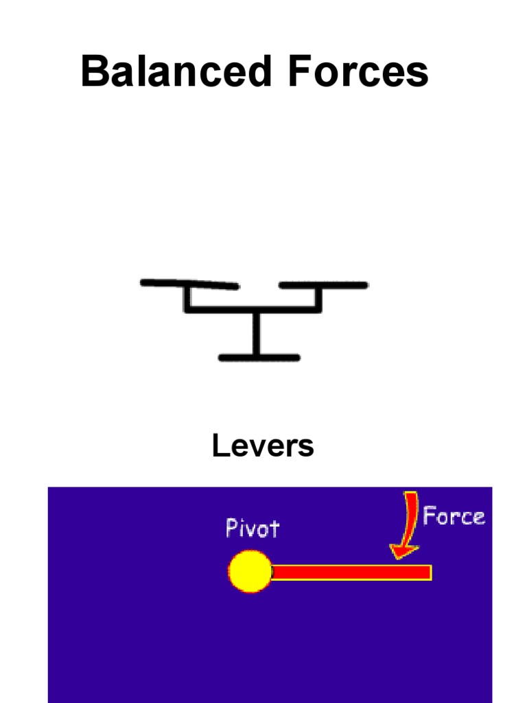 Balanced Forces | PDF | Crane (Machine) | Force