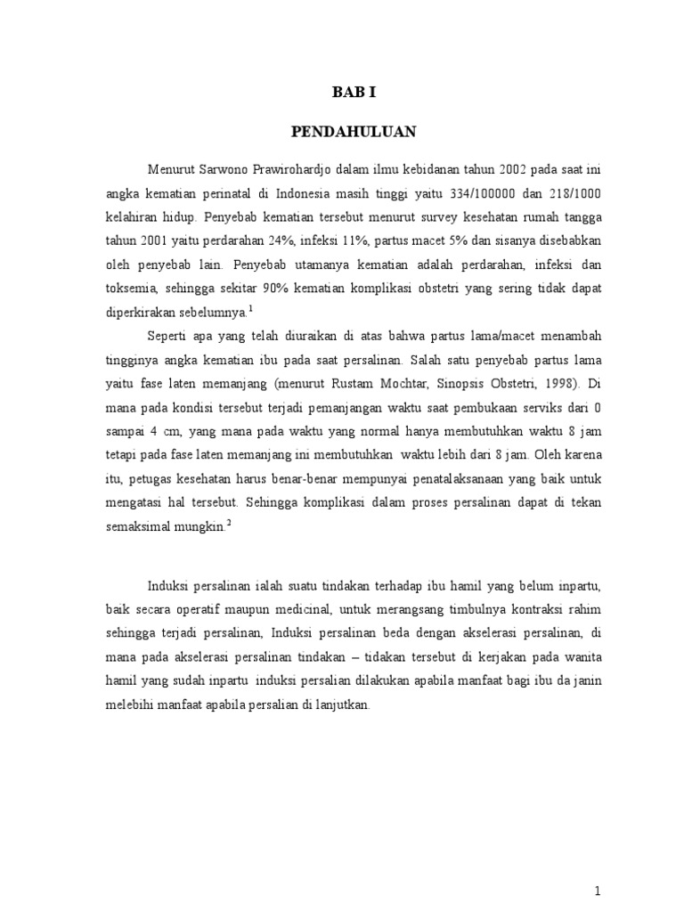 Laksus Kala 1 Memanjang Dan Gagal Drip | PDF