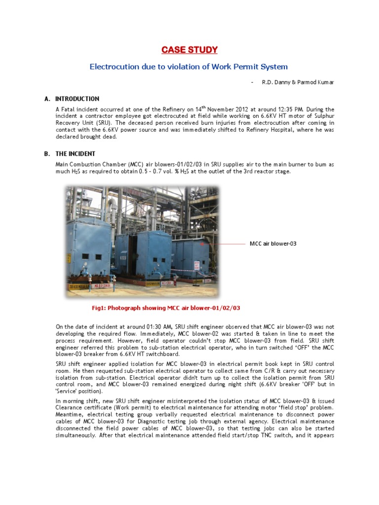 Electrocution Refinery | PDF | Electrical Substation | Electric Power