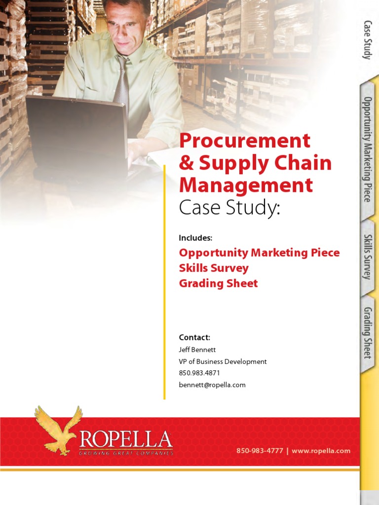 Ropella Case Study Procurement Supply Chain Management | PDF | Supply ...