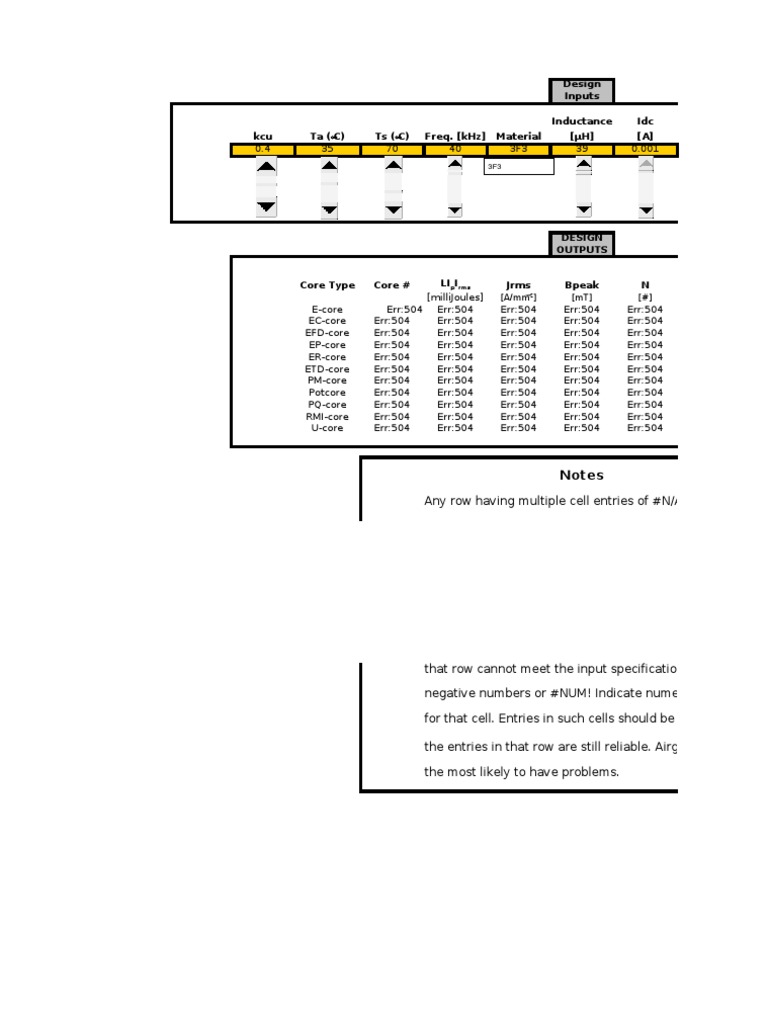 Inductor Design | Download Free PDF | Inductor | Electrical Equipment