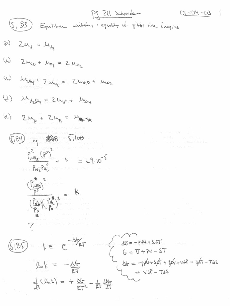 Schroeder - Introduction To Thermal Physics Solutions 4 of 5 | PDF
