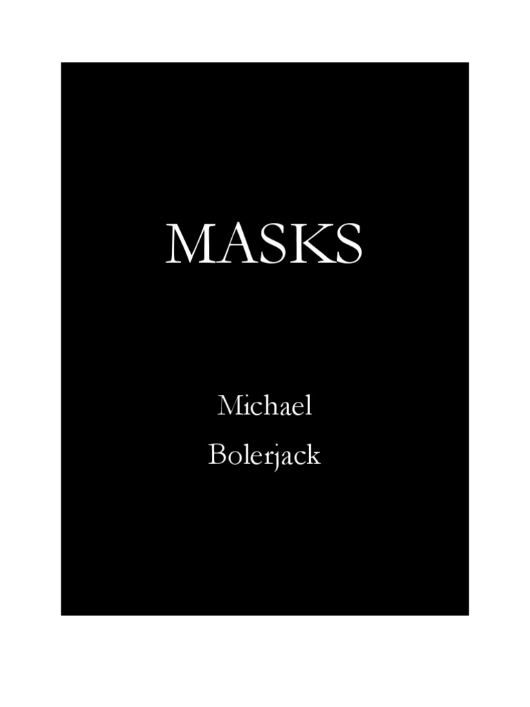 MASKS by Michael Bolerjack | PDF | Pope | Catholic Church