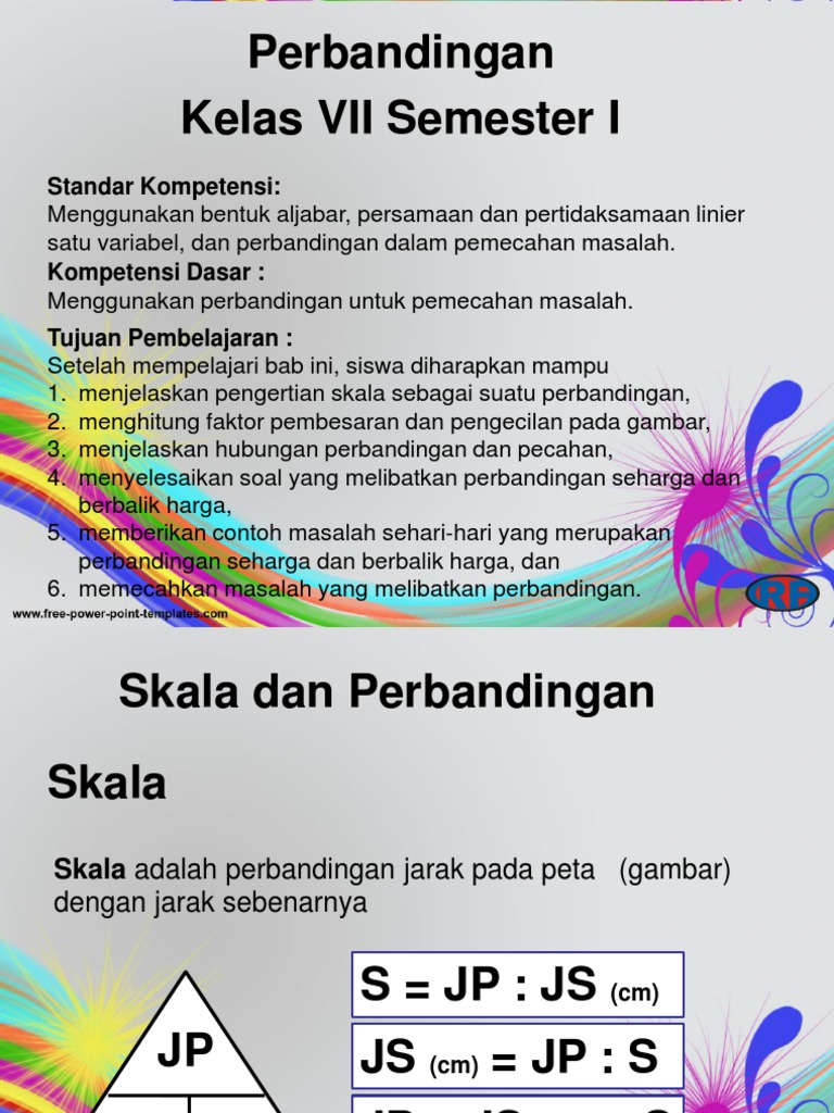 Skala Perbandingan | PDF