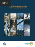 Hydropower Engineering Handbook | PDF