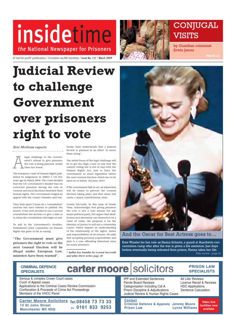 Inside Time March 2009 WEB | PDF | Prison | Subscription Business Model