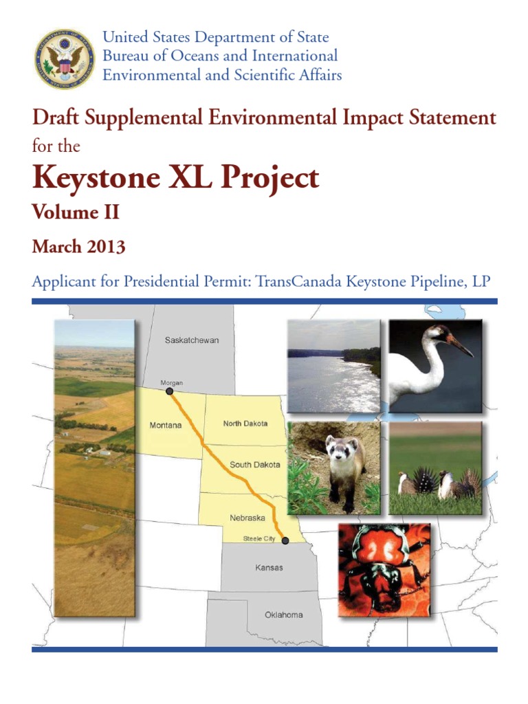Volume Two, Environmental Consequences and Alternatives, Keystone XL ...
