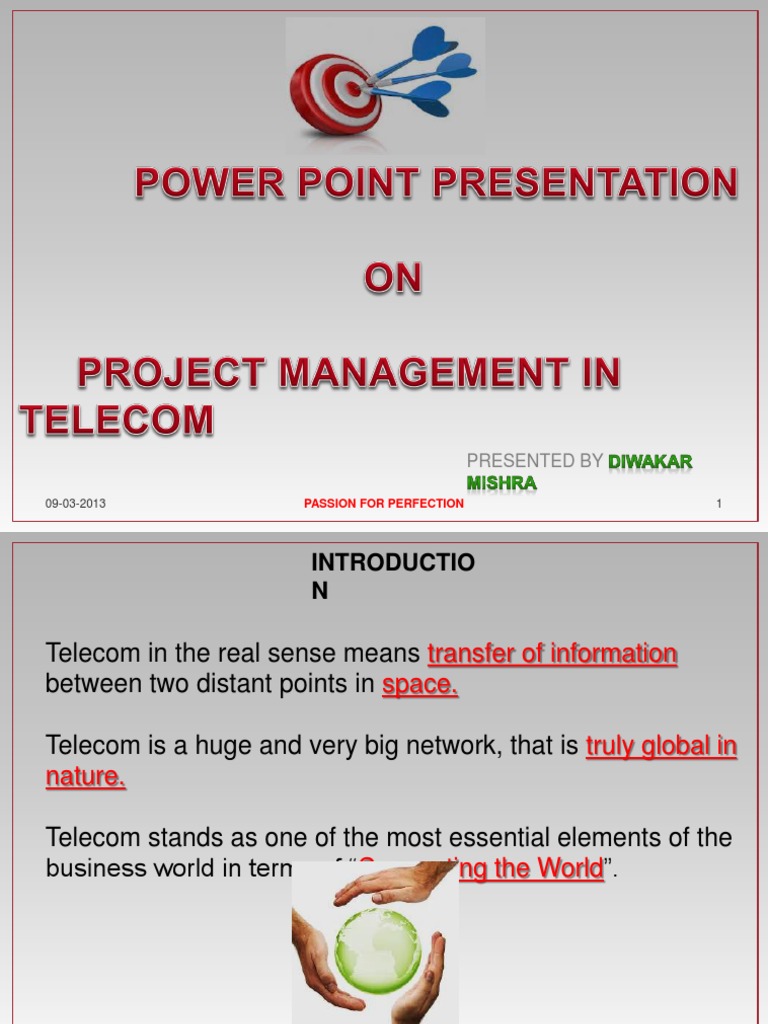 Project Management in Telecom | PDF | Project Management ...