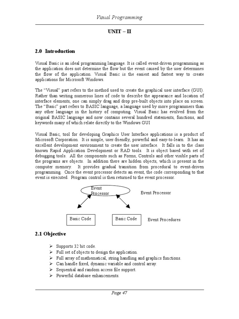 Unit 2 Pdf Component Object Model Subroutine