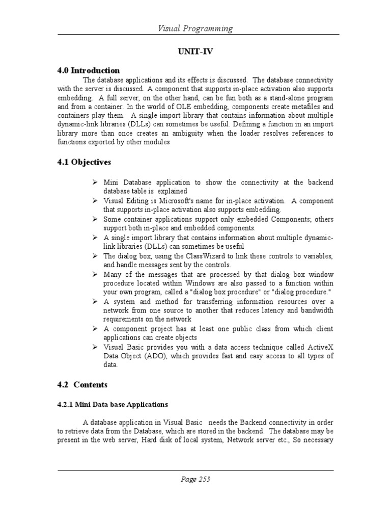 Unit 4 | PDF | Library (Computing) | Class (Computer Programming)