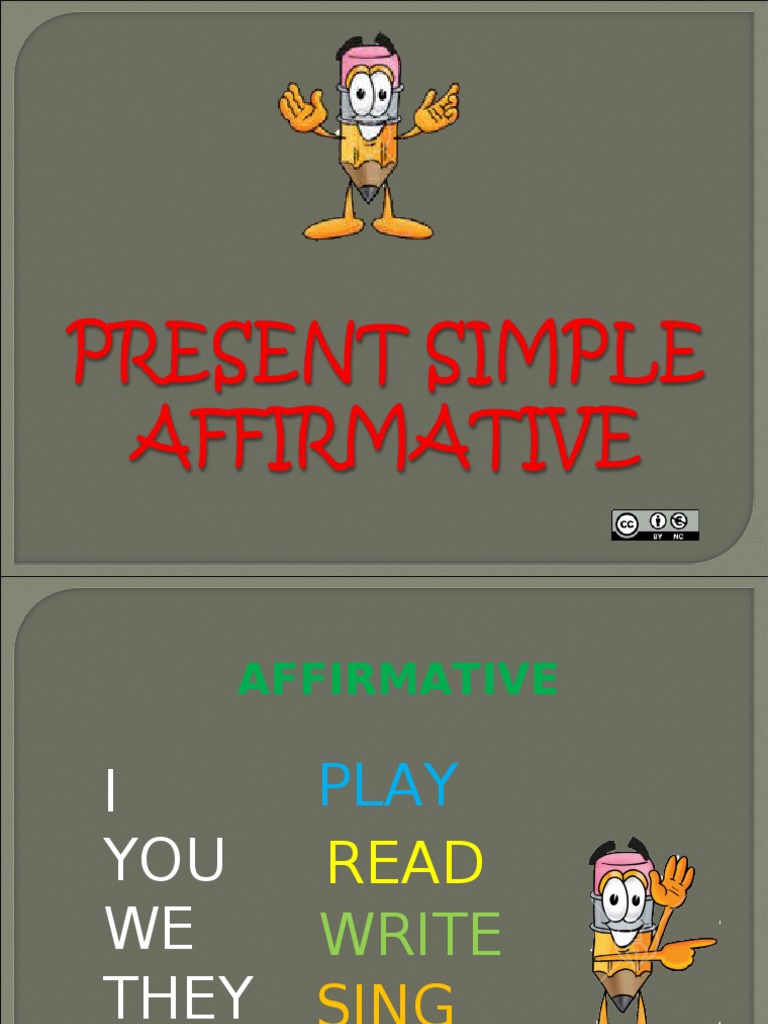 Powerpoint-Present Simple Affirmative | PDF